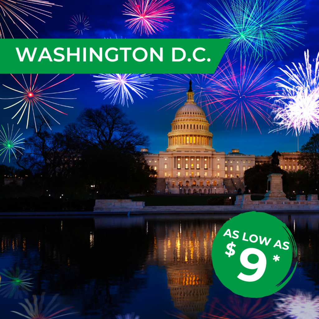 Celebrate July 4th with Affordable Bus Fares & Fun - Peter Pan Bus Lines